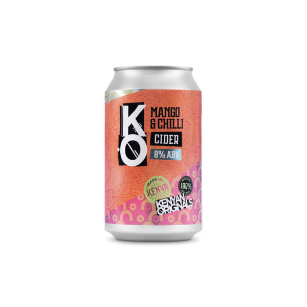 Kenyan Originals Mango & Chilli Cider Can 330ml | Sizzle Liquors
