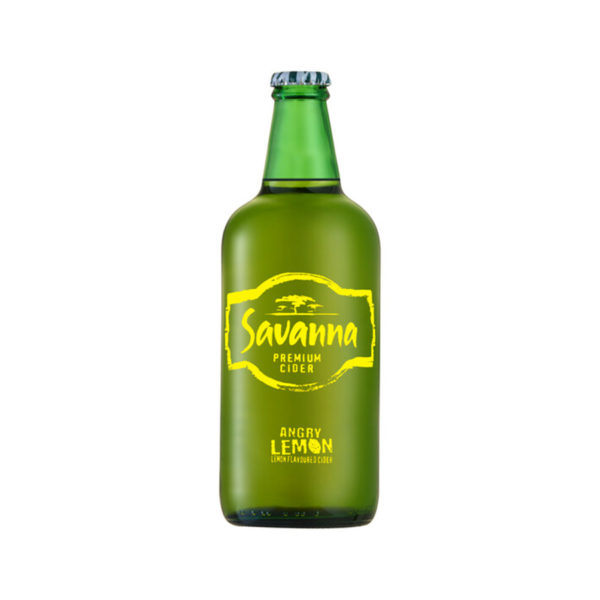 Savanna Angry Lemon 330ml | Sizzle Liquors